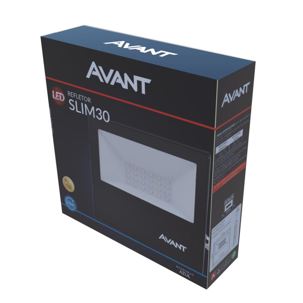 Refletor Slim - Avant