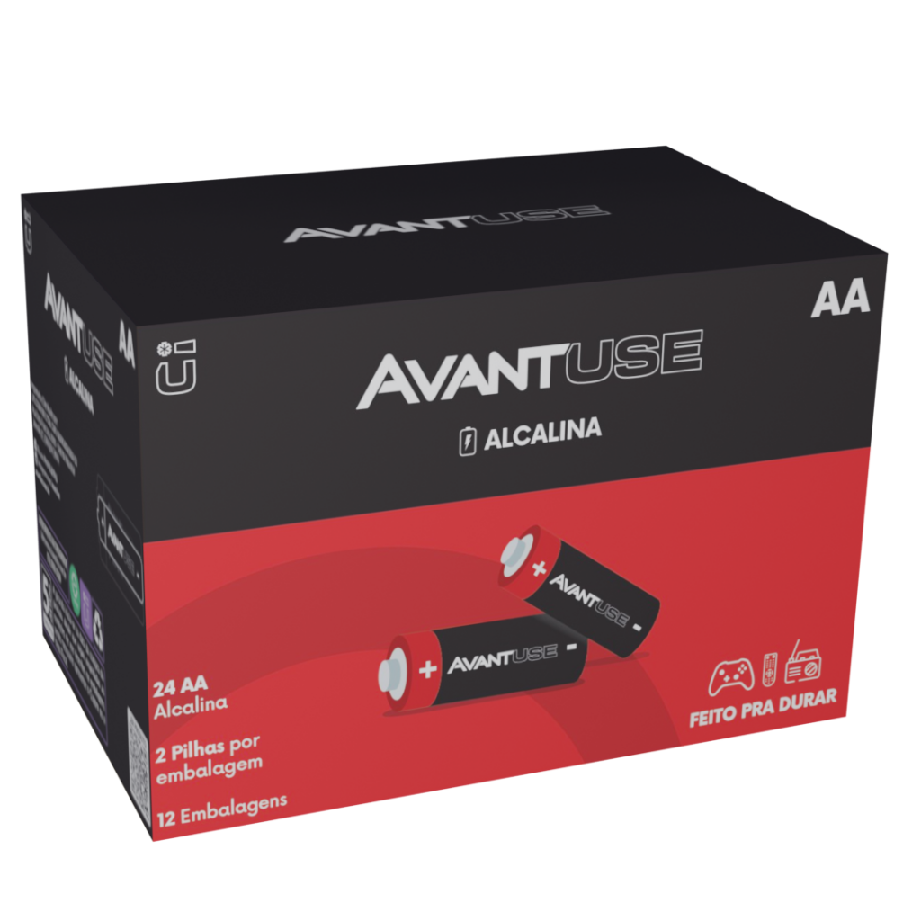 Pilha Alcalina - Avant